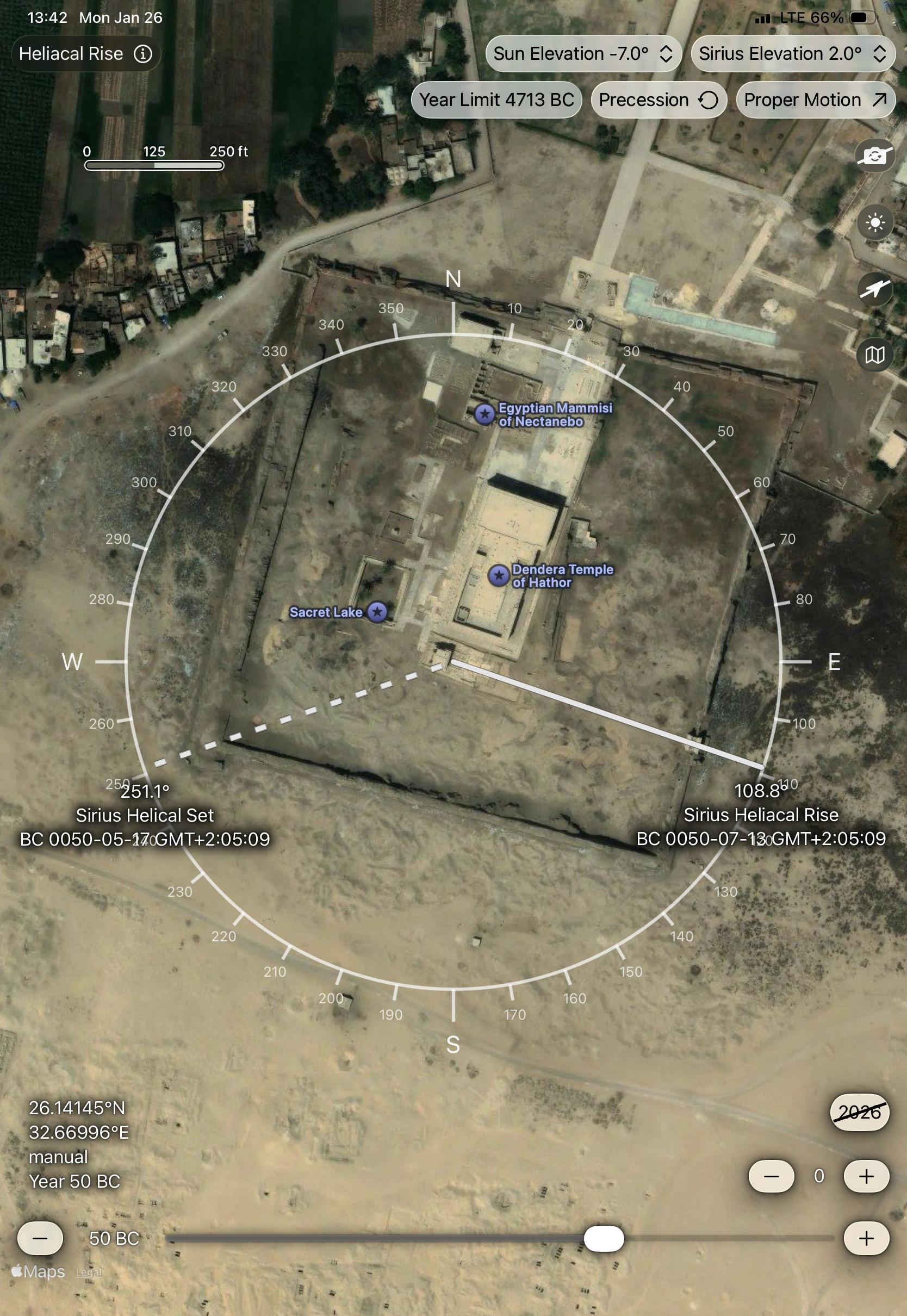 Ancient sites aligned to Sirius Heliacal Rising (Dendera, Stonehenge ...